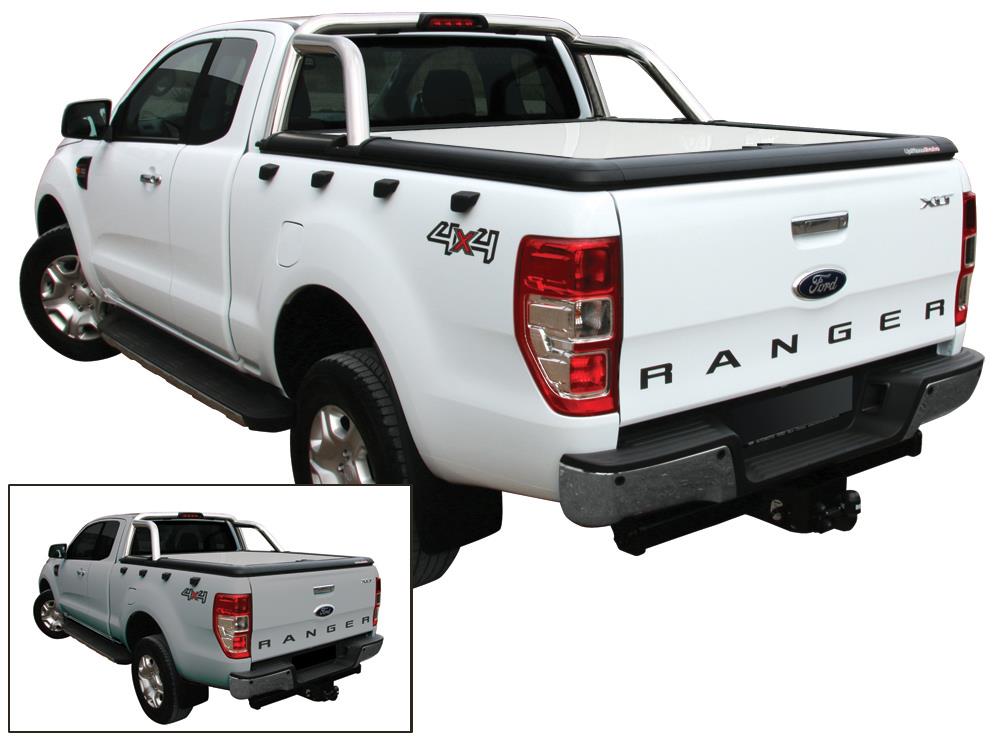 EVOR350-ZJNC - TONNEAU COVER ALU FORD RANGER 2012/2023 - SUPER CAB ...