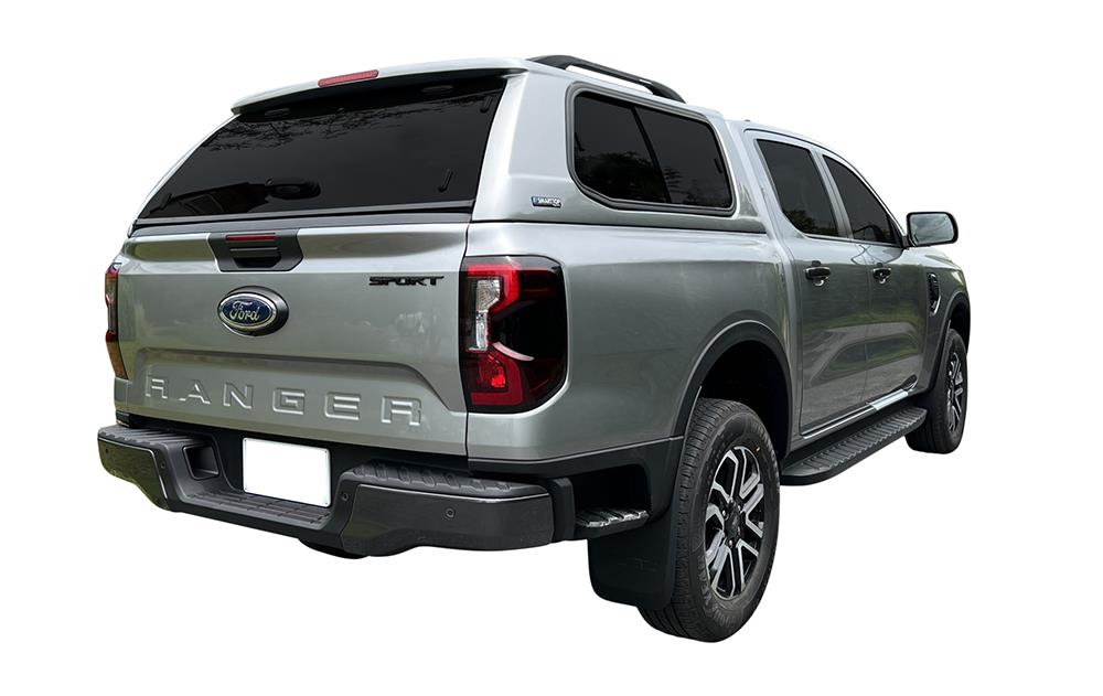 FK1401 - HARD TOP SLINE V2 FORD RANGER 2023+ DOUBLE CAB AVEC VITRES ...