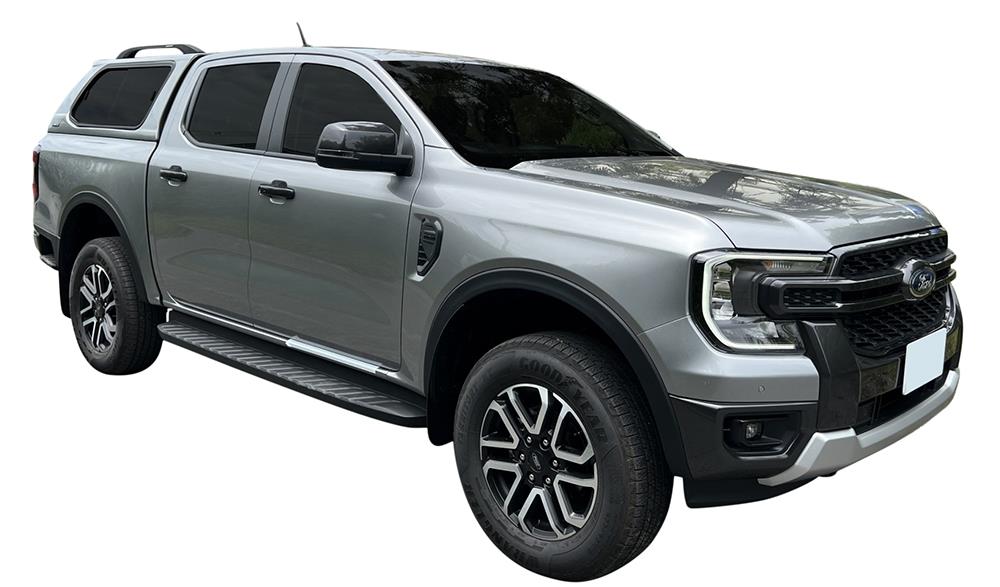 FK1404 - HARD TOP SLINE V2 FORD RANGER 2023+ DOUBLE CAB AVEC VITRES ...