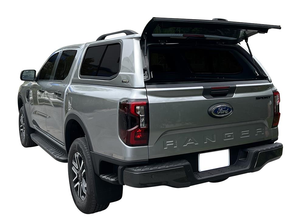 FK1407 - HARD TOP SLINE V2 FORD RANGER 2023+ DOUBLE CAB AVEC VITRES ...
