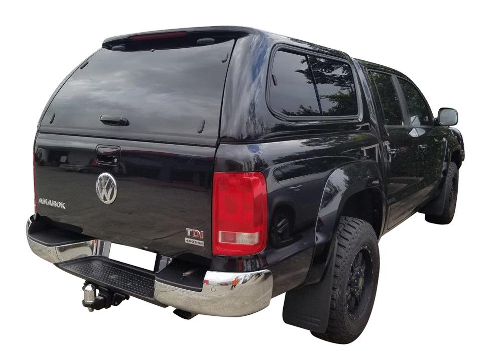FK402 - HARD TOP SLINE V2 VW AMAROK 2010+ DOUBLE CAB AVEC VITRES GRIS ...