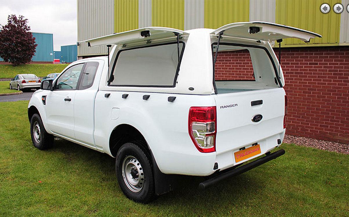 TM296-OP - HARD TOP TOIT HAUT UTILITAIRE FORD RANGER 2012/2022 - SUPER ...